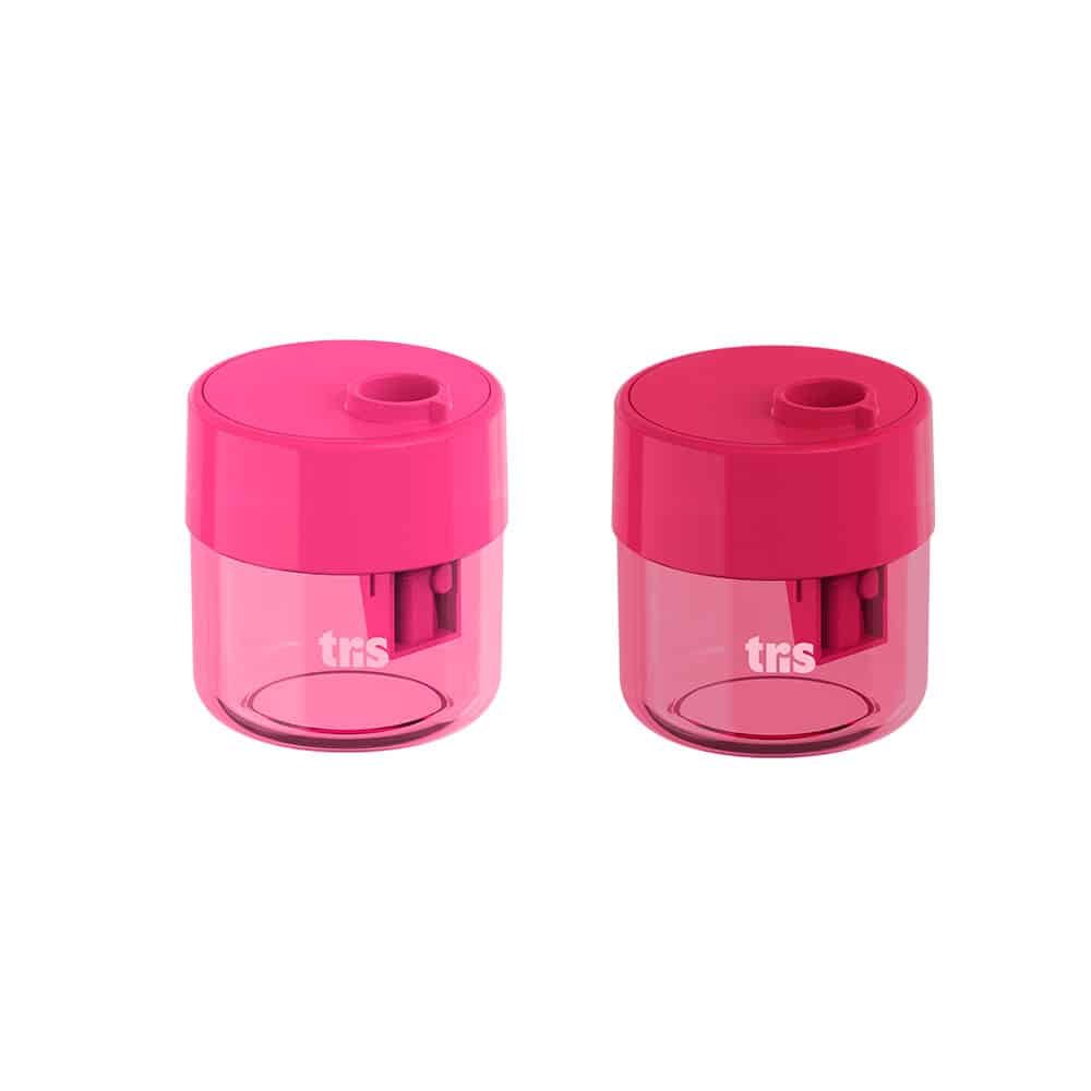 Apontador com Depósito HOLIC ALL ROSE - TRIS | Papelaria da Sa