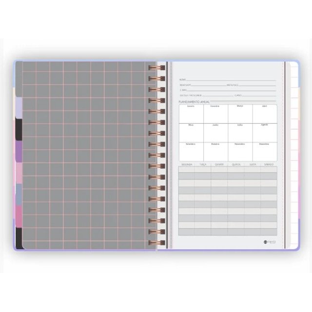 Caderno Universitário REPOSICIONAVEL SEJA LEVE 80 FOLHAS - MERCI ...