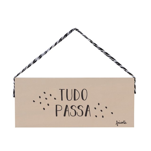 Placa Frase Fricote | Loja Fricote