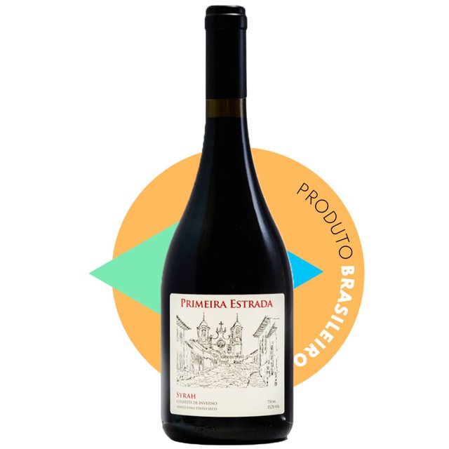 Vinho Estrada Real Primeira Estrada Syrah 2022 - 750mL | Armazém Nacional