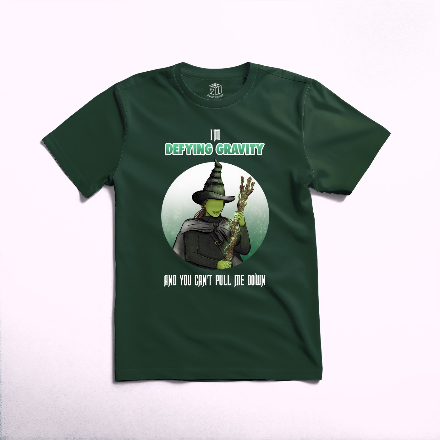 Camiseta Wicked - Elphaba | Art Gaby Fernandes