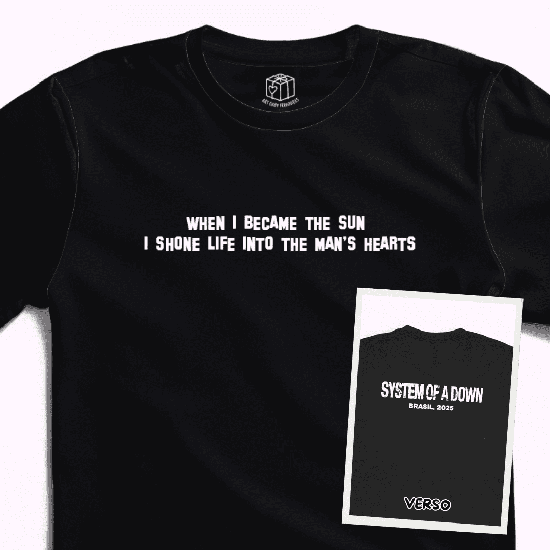 Camiseta System of a Down (SOAD) - Toxicity | Art Gaby Fernandes