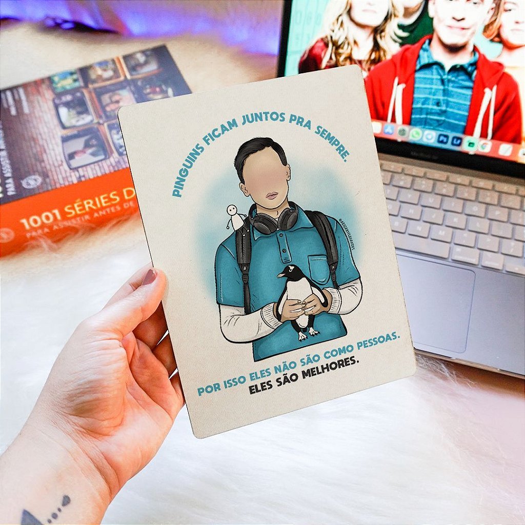 Quadro Sam - Atypical | Art Gaby Fernandes