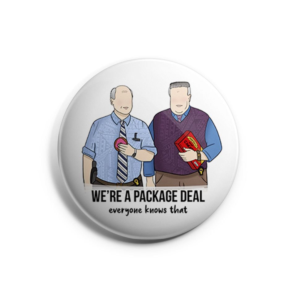 Botton Hitchcock e Scully - Brooklyn 99 | Art Gaby Fernandes