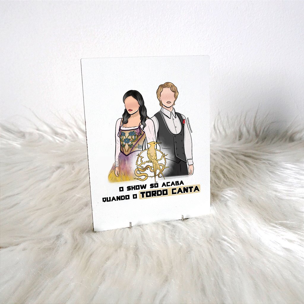 Quadro A Cantiga dos Pássaros e das Serpentes | Art Gaby Fernandes