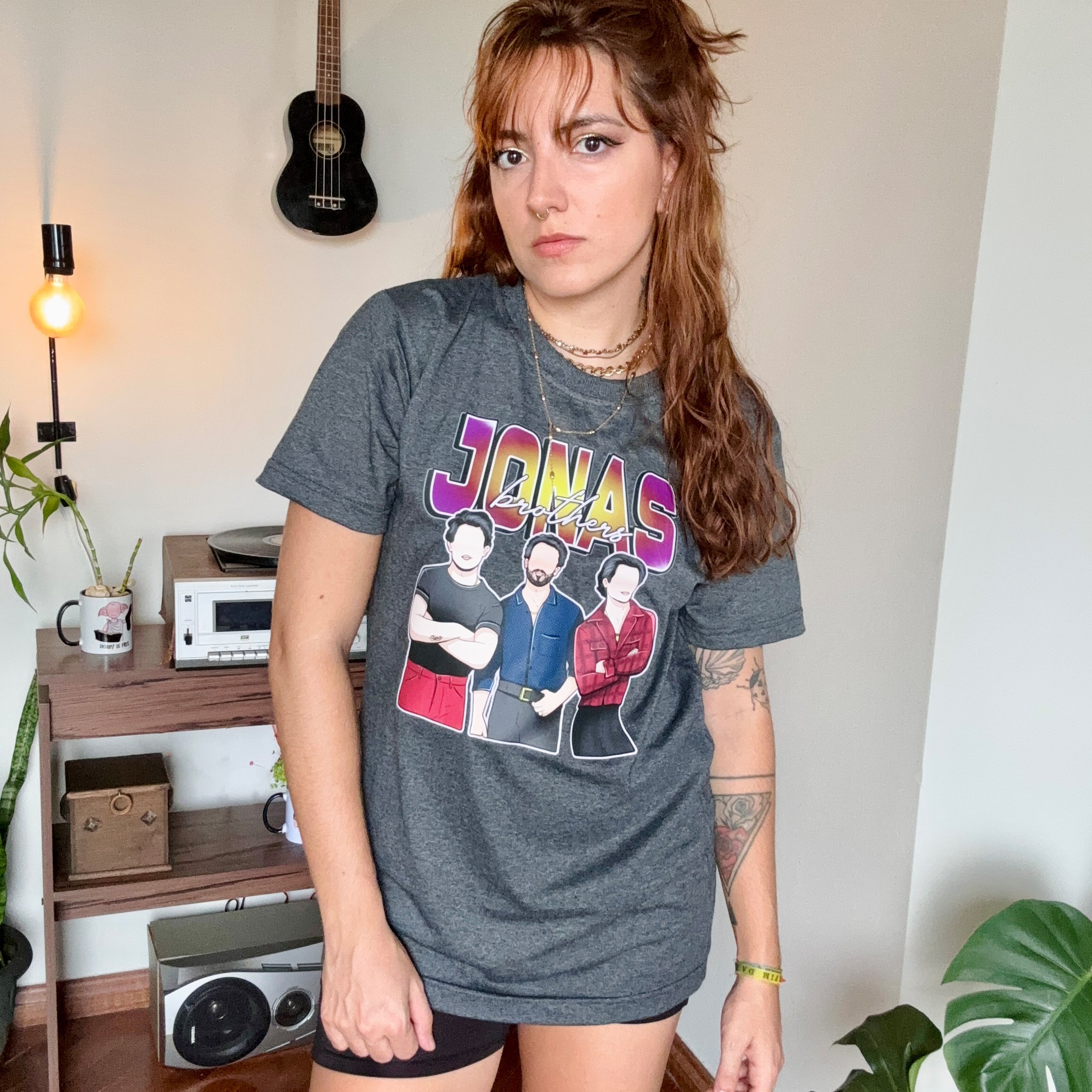 Camiseta Jonas Brothers | Art Gaby Fernandes