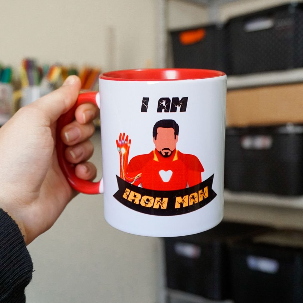 Caneca Homem de Ferro - Iron Man | Art Gaby Fernandes