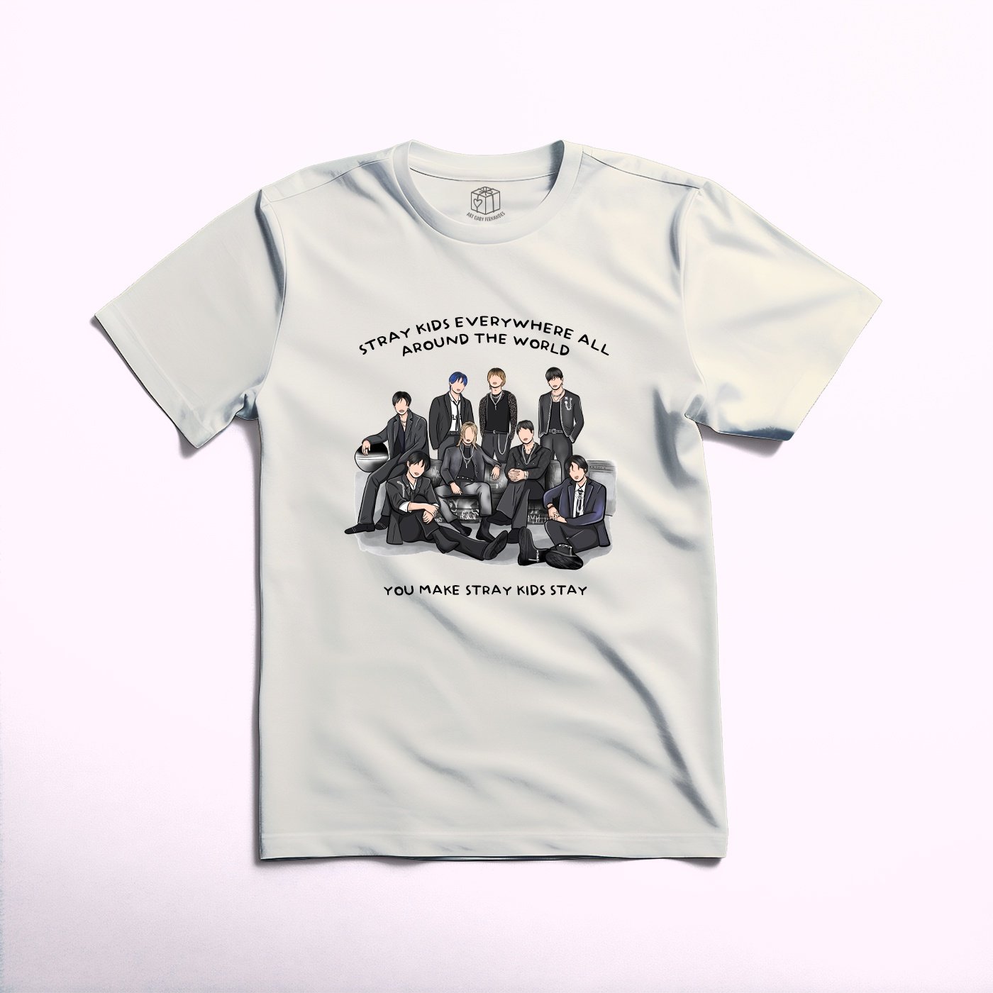 Camiseta Stray Kids | Art Gaby Fernandes