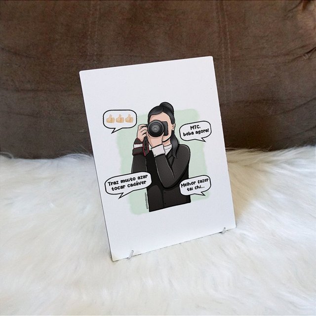 Quadro Disque T Para Titias | Art Gaby Fernandes