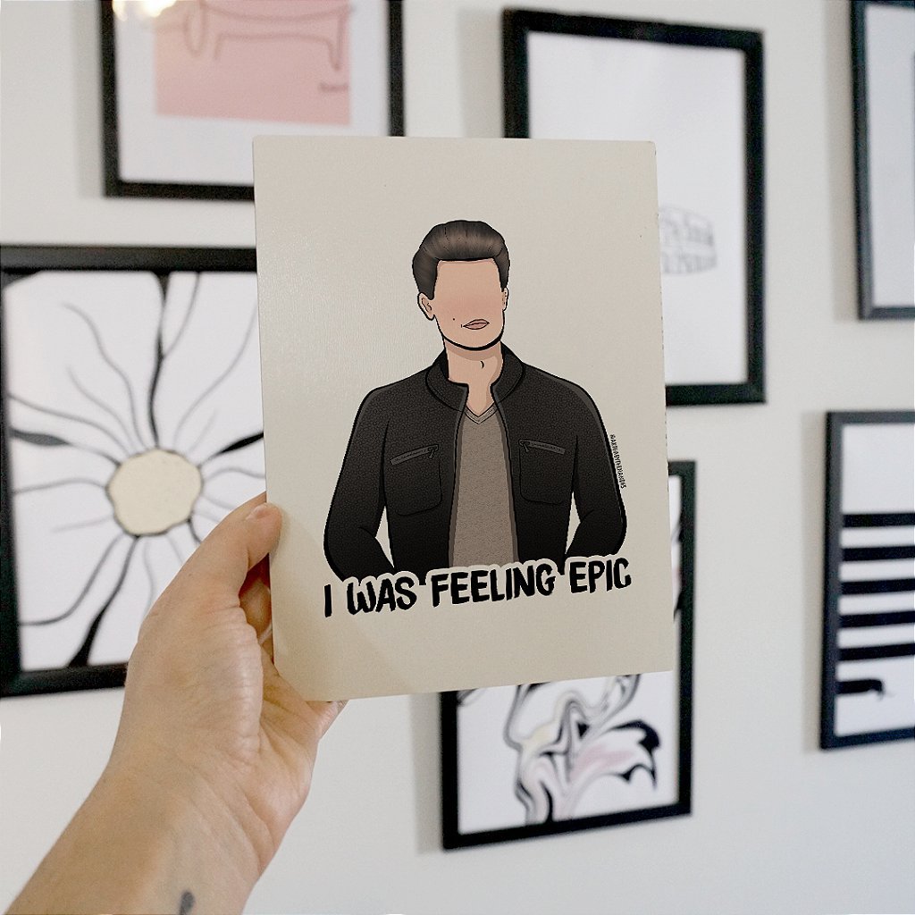 Quadro Stefan Salvatore - The Vampire Diaries | Art Gaby Fernandes