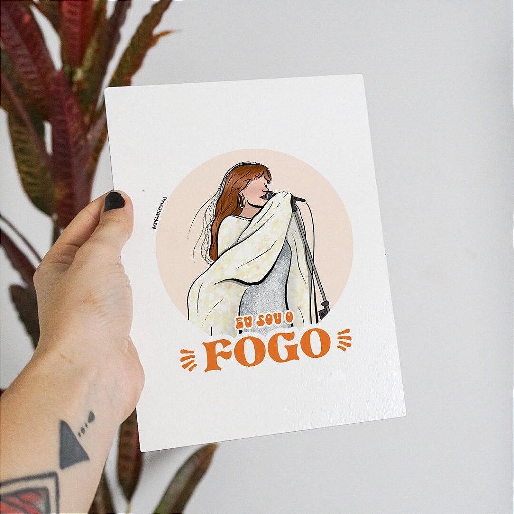 Quadro Daisy Jones | Art Gaby Fernandes