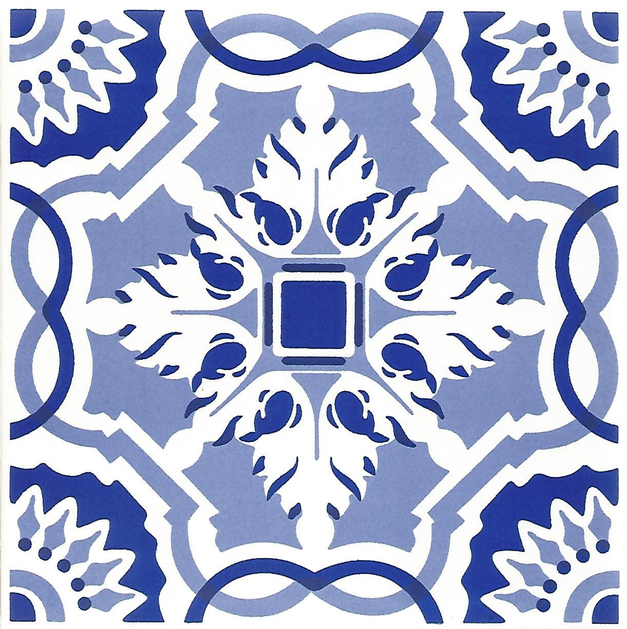 Azulejo Português - ﻿RE05﻿ - Azul | Loja de Azulejos