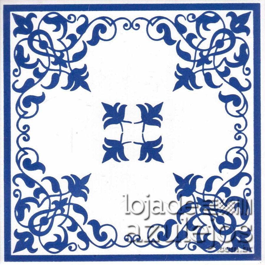 Azulejo 15.4x15.4 - Retrô RE06-Unitário | Loja de Azulejos