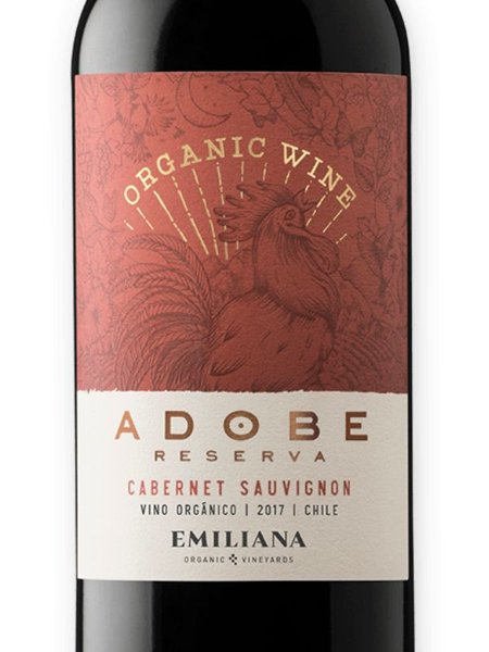 Vinho Tinto Orgânico Adobe Reserva Cabernet Sauvignon 750 mL | Cia do ...