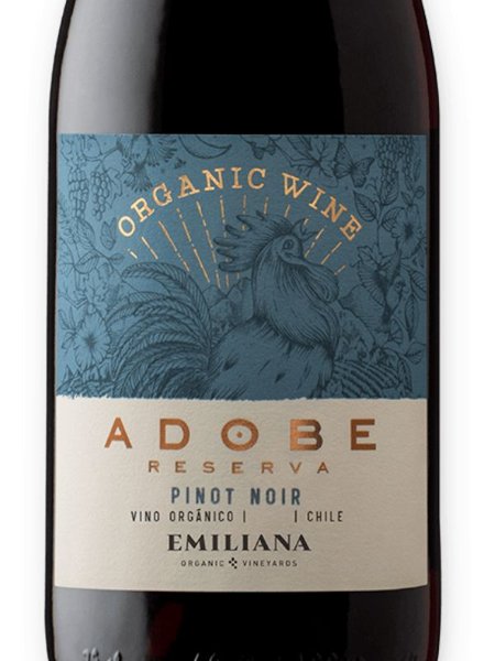 Vinho Tinto Orgânico Adobe Reserva Pinot Noir 750 mL | Cia do Vinho