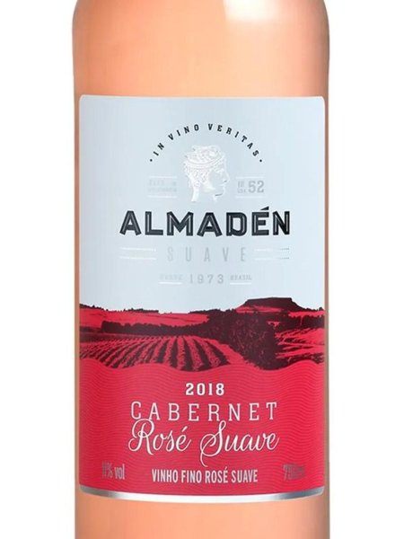 Vinho Rosé Almadén Suave 750 mL | Cia do Vinho
