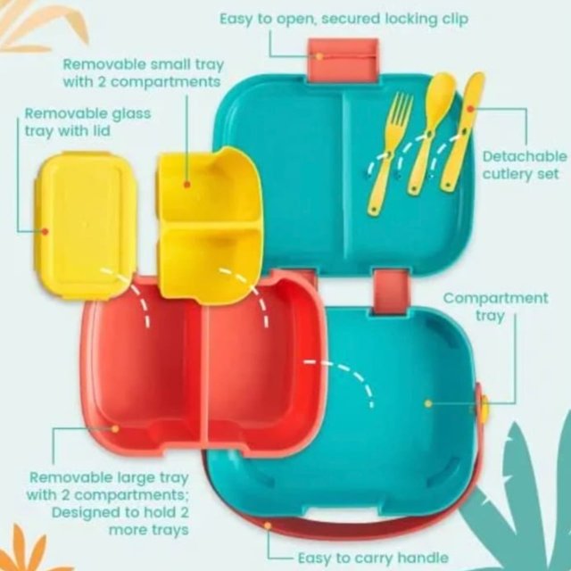 Lancheira Bento Box OMBU | Divertida Lancheira®