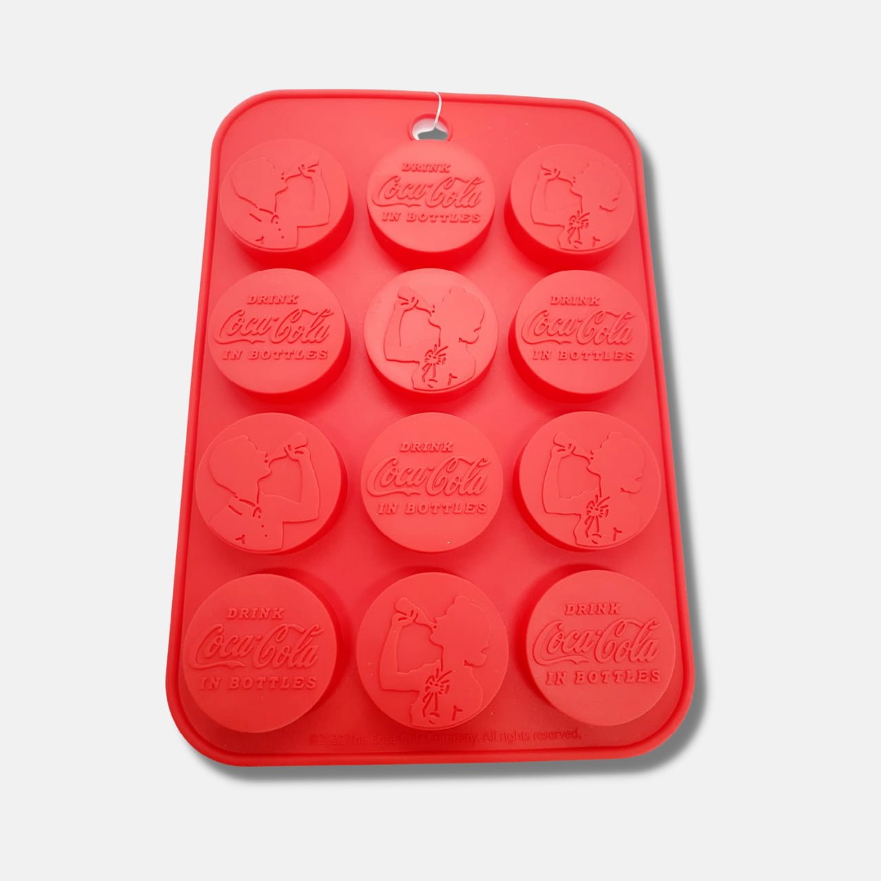 Forma silicone Coca-Cola redondo | Divertida Lancheira®
