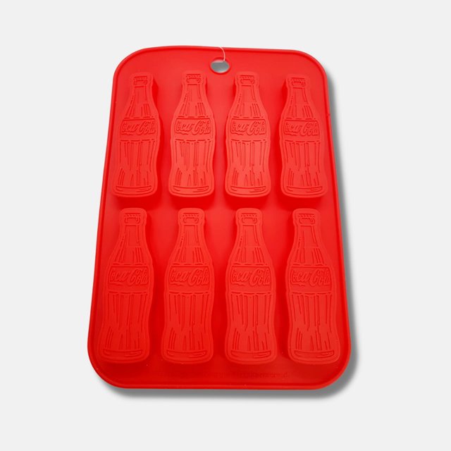 Forma silicone Coca-Cola garrafa | Divertida Lancheira®