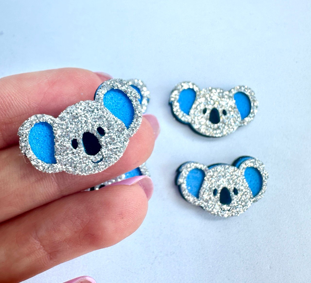 Adesivo Coala Azul (20 unid) | Topet Laços