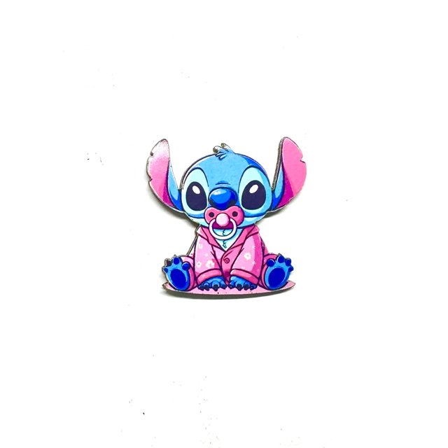 Adesivo Paper Lilo Stitch Chupando Bico (20 unid) | Topet Laços