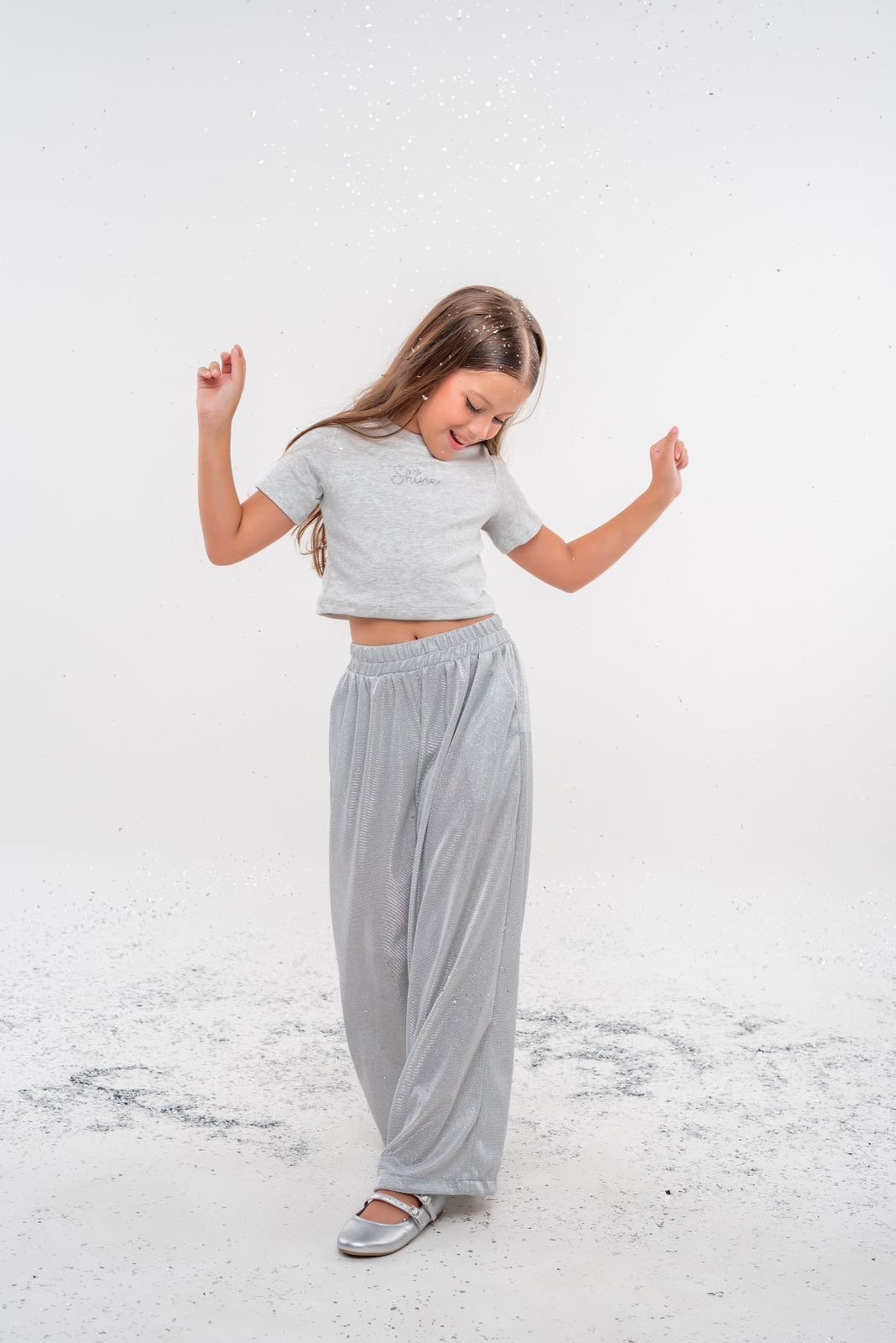 Conjunto Kiara 🩶 | Mini Miss Kids