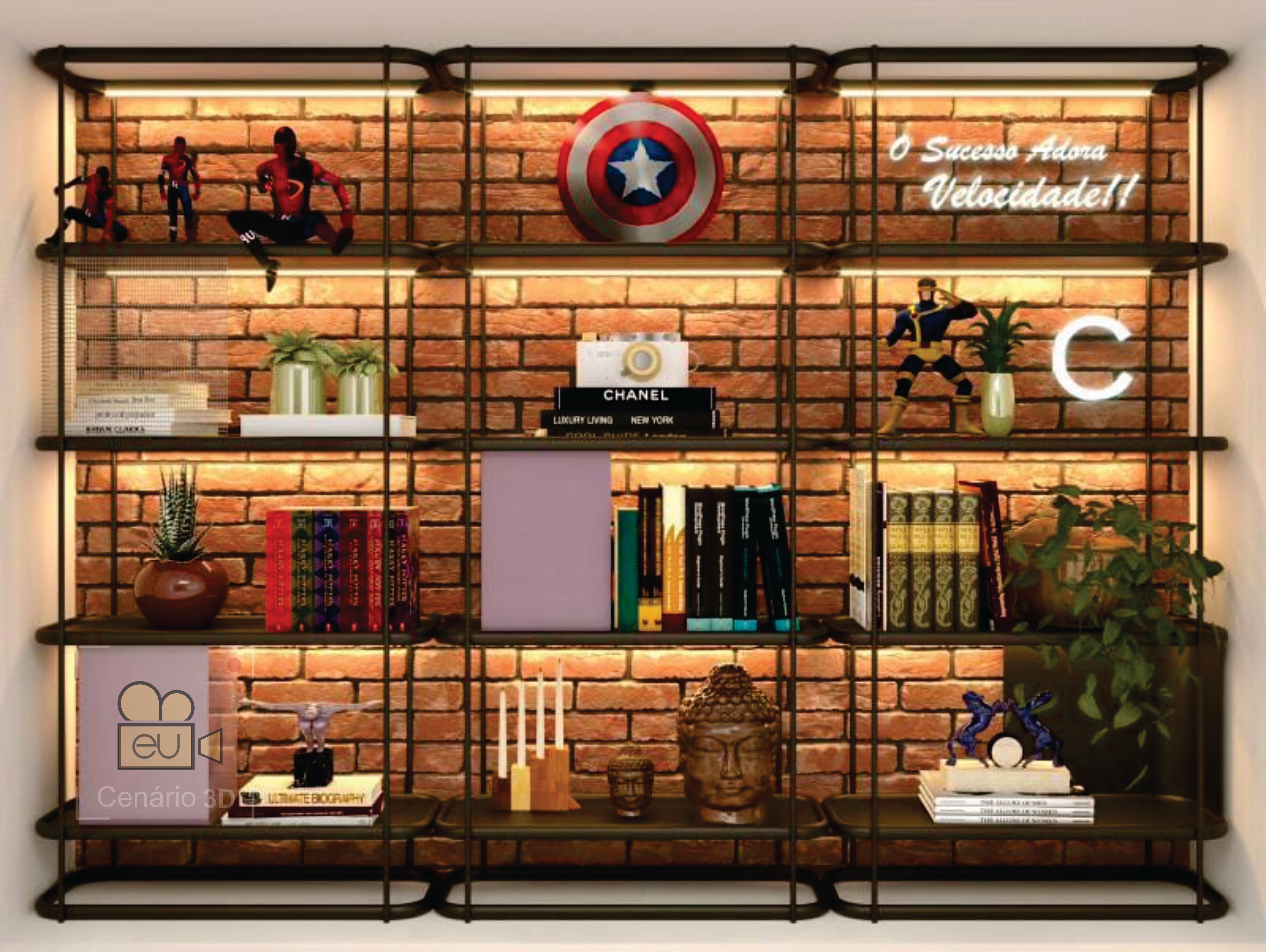 Cenário para vídeos | Meu Cenário 3D