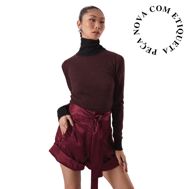 OPEN - Short alfaiataria | Pause Fashion