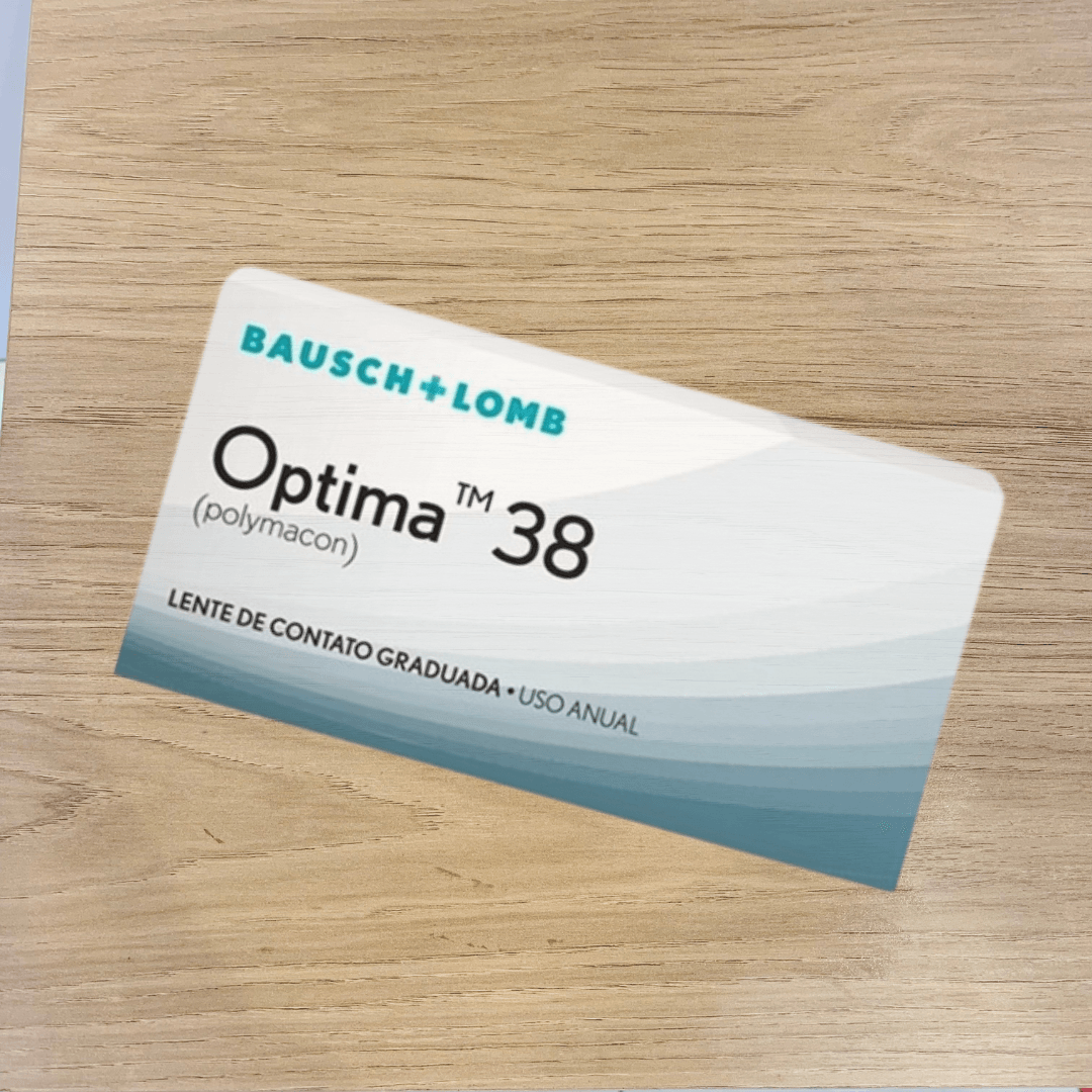 Lente de Contato Optima 38 - Uso Anual (Consultar disponibilidade e ...