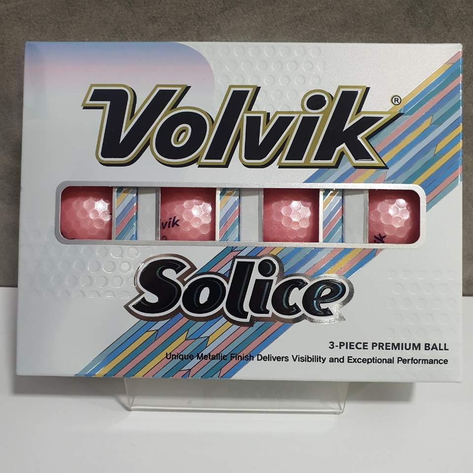 Bola de Golfe - Solice Rosa / Pink | Volvik Brasil