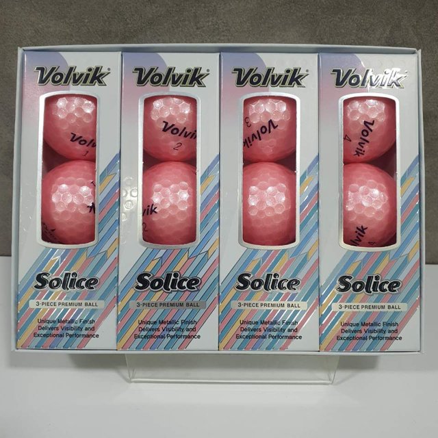 Bola de Golfe - Solice Rosa / Pink | Volvik Brasil