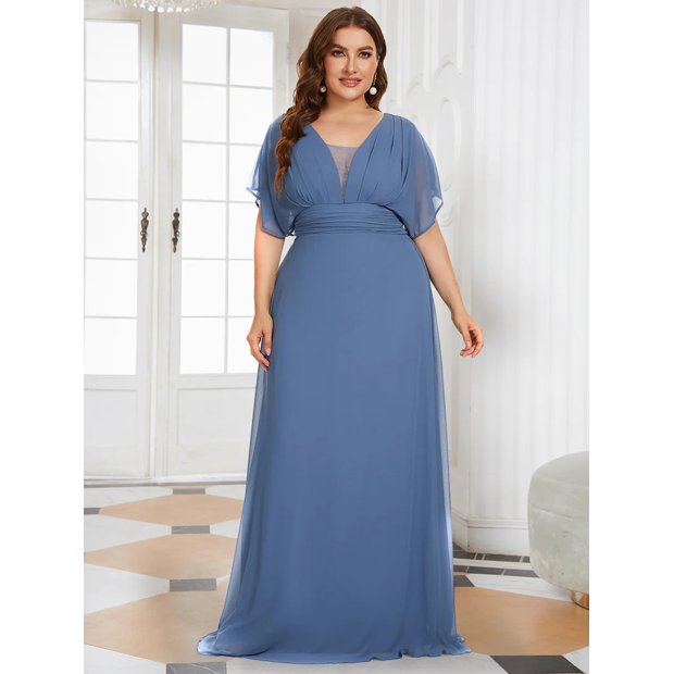 Vestido Longo Plus Size Thalia | Aurea Dress | Moda Festa & Plus Size