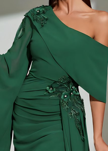 Vestido de Festa Luxo Capa e Calda Formal Dress | Aurea Dress - Loja de ...