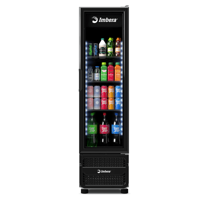 Refrigerador Expositor Vertical de Bebidas Visa Cooler 229L IMBERA VR08 ...