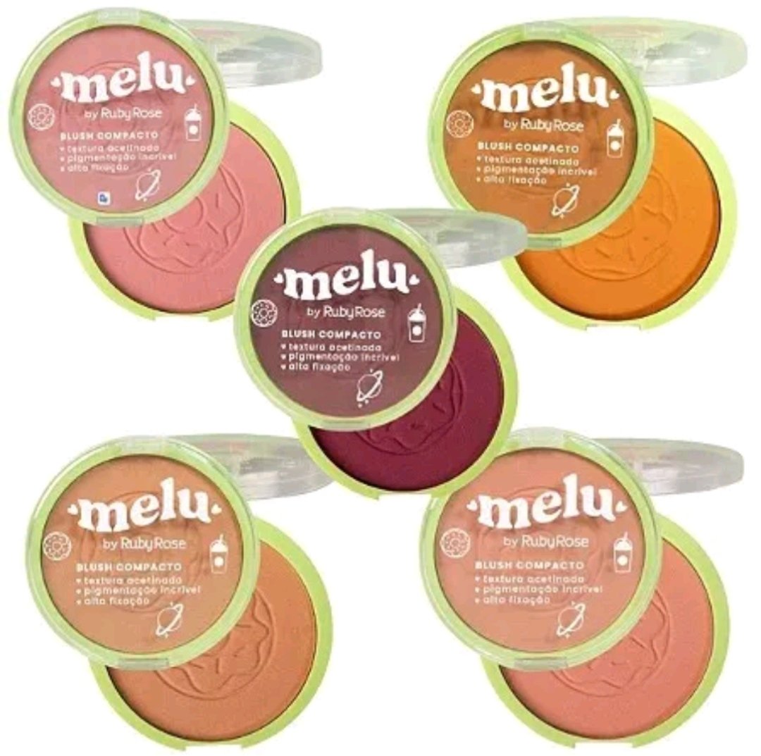 Blush compacto melu Ruby Rose | Maiara Beauty