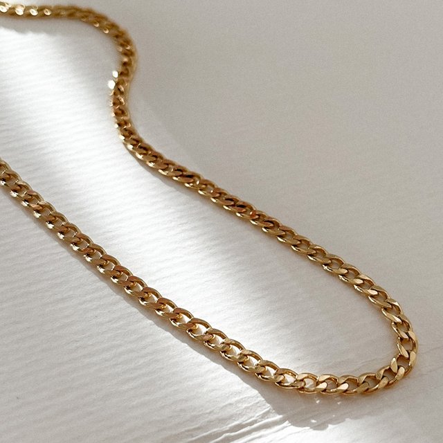 Colar Com Elos Grumett Fino Banhado Ouro 18k - Raiza Delize | Raiza ...