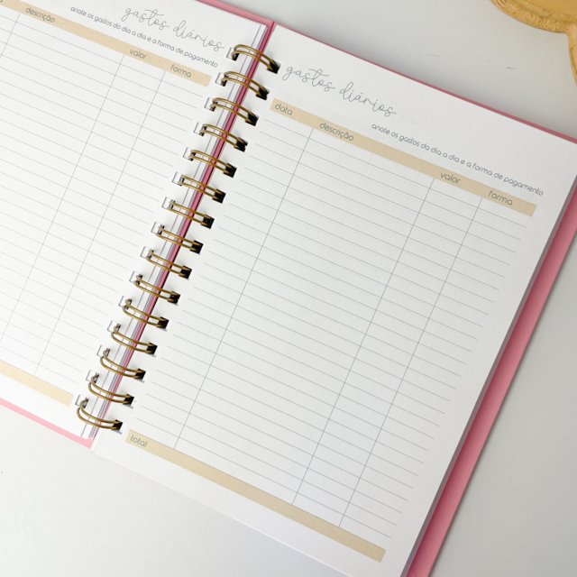 Planner Financeiro Azul | Ge Paper