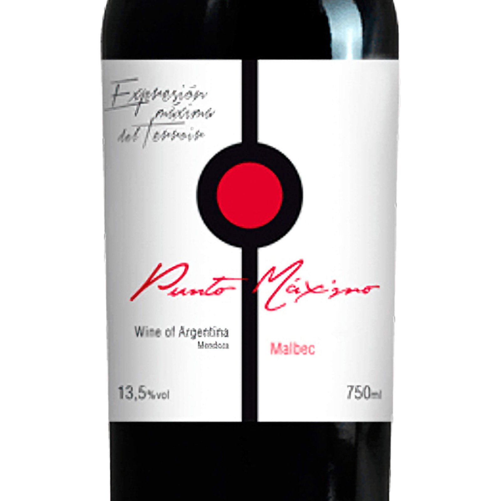 Vinho Punto Maximo Malbec 750ml | Compre Vinhos online com descontos exclusivos!