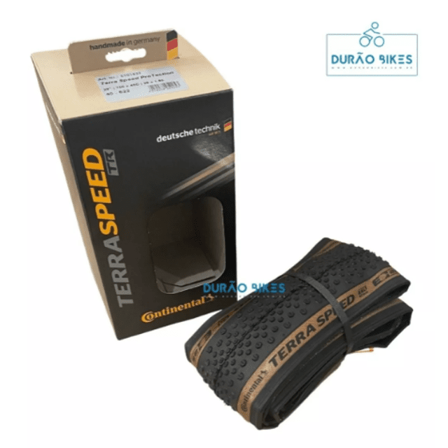 Pneu Continental Gravel Terra Speed 700x40 Marrom Tubeless | Durão Bikes