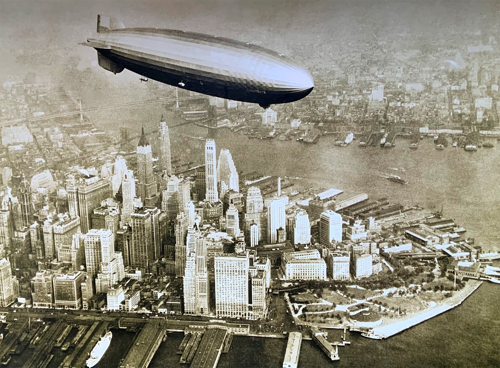 Art Print do Dirigível The Hindenburg de 1936﻿ | Galeria de Gravura