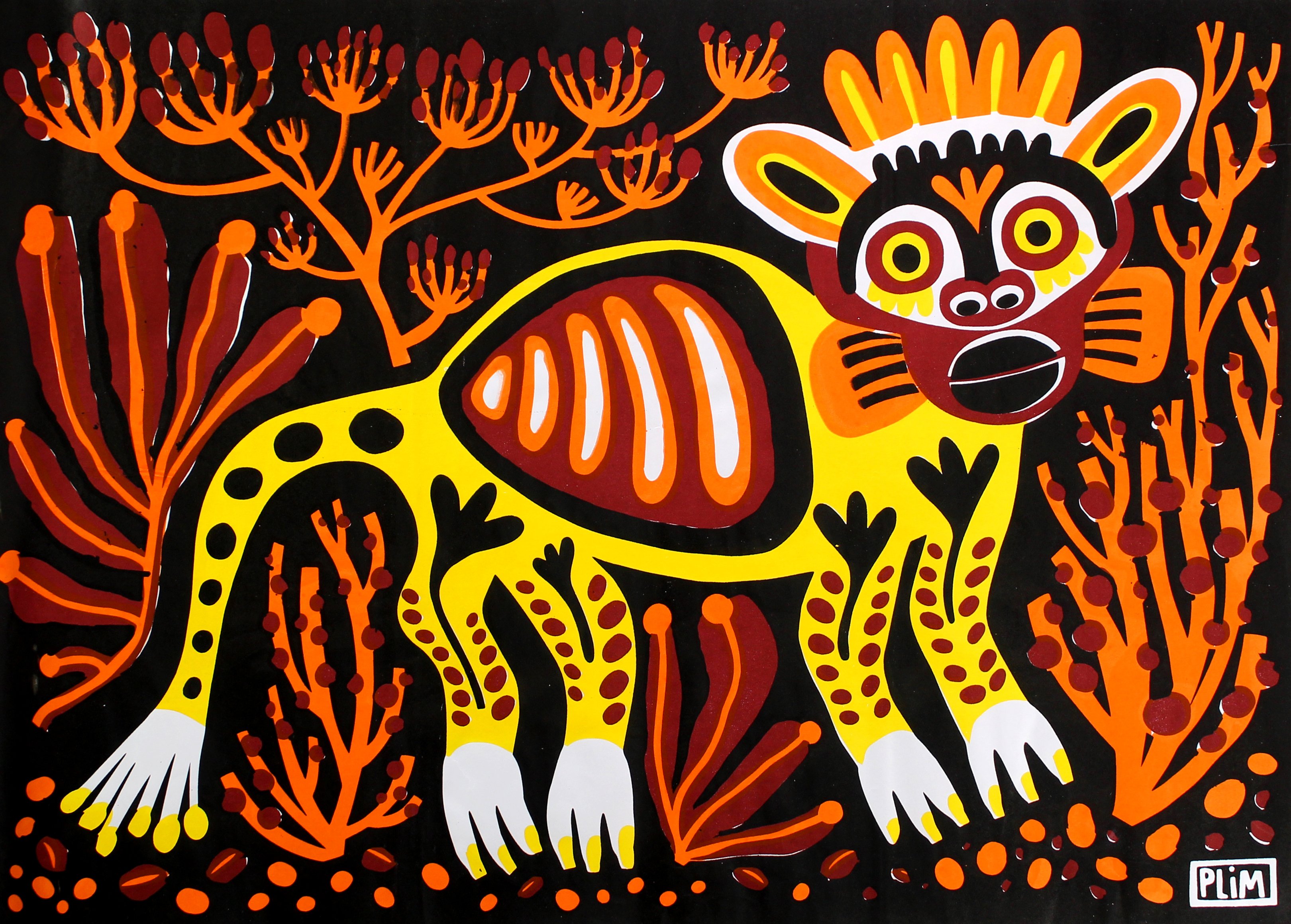 Lambe-Lambe - Onça | Galeria de Gravura