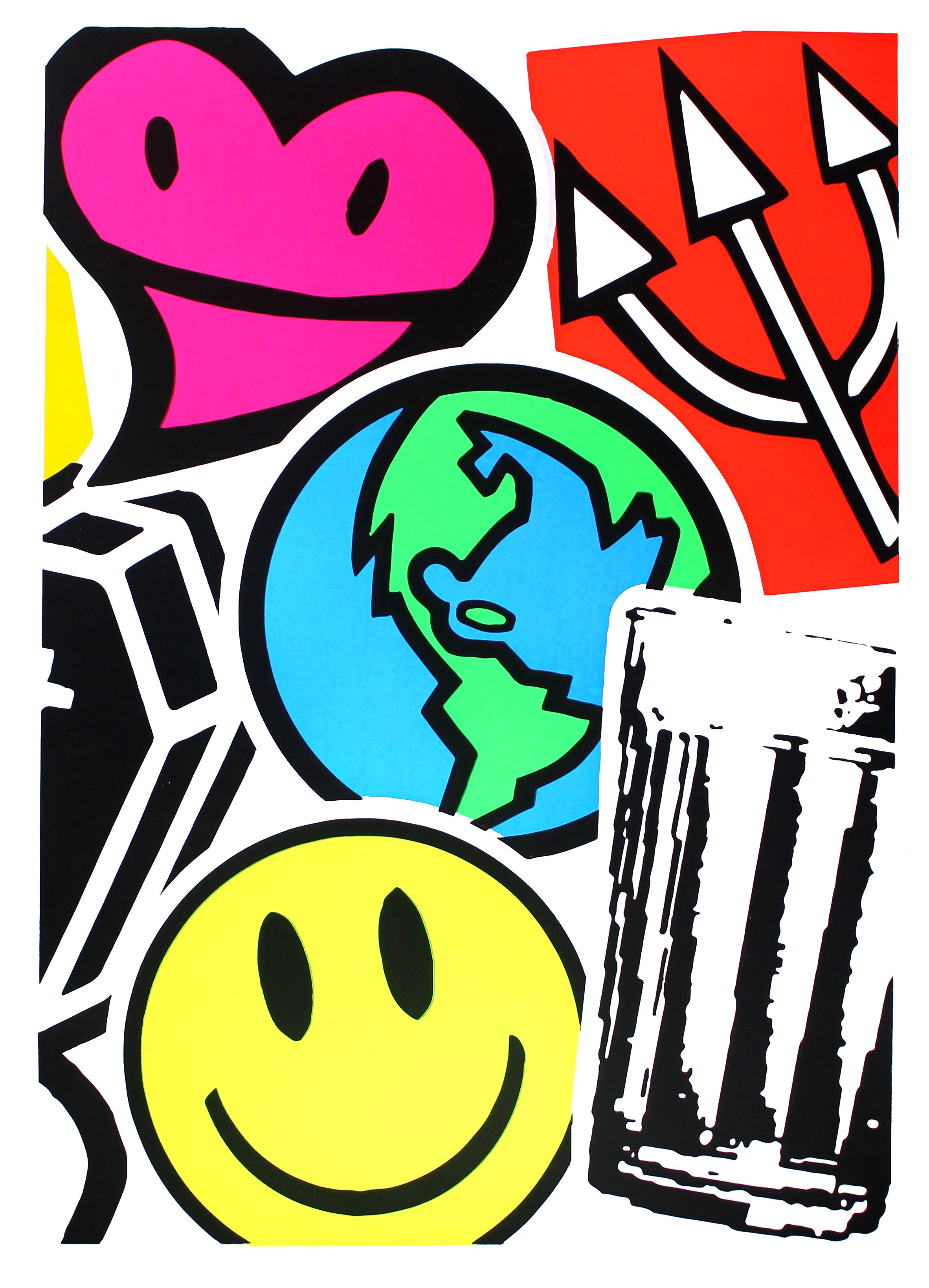 Gravura Coletivo SHN - Série Combo Stickers | Galeria de Gravura