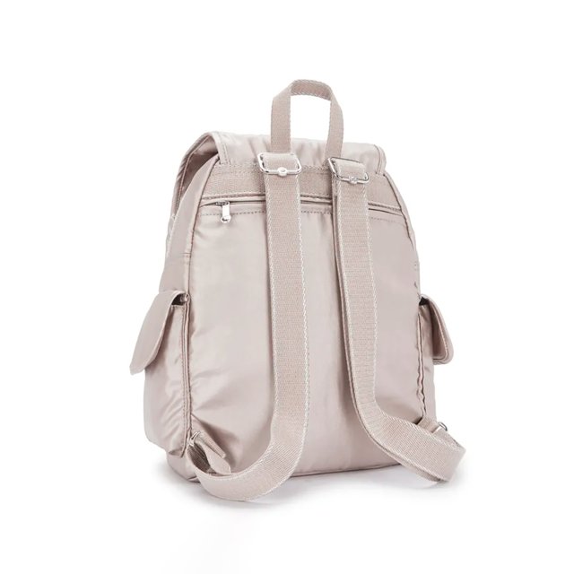 Mochila Kipling Feminina City Pack S Metallic Glow - Loja Battisti ...