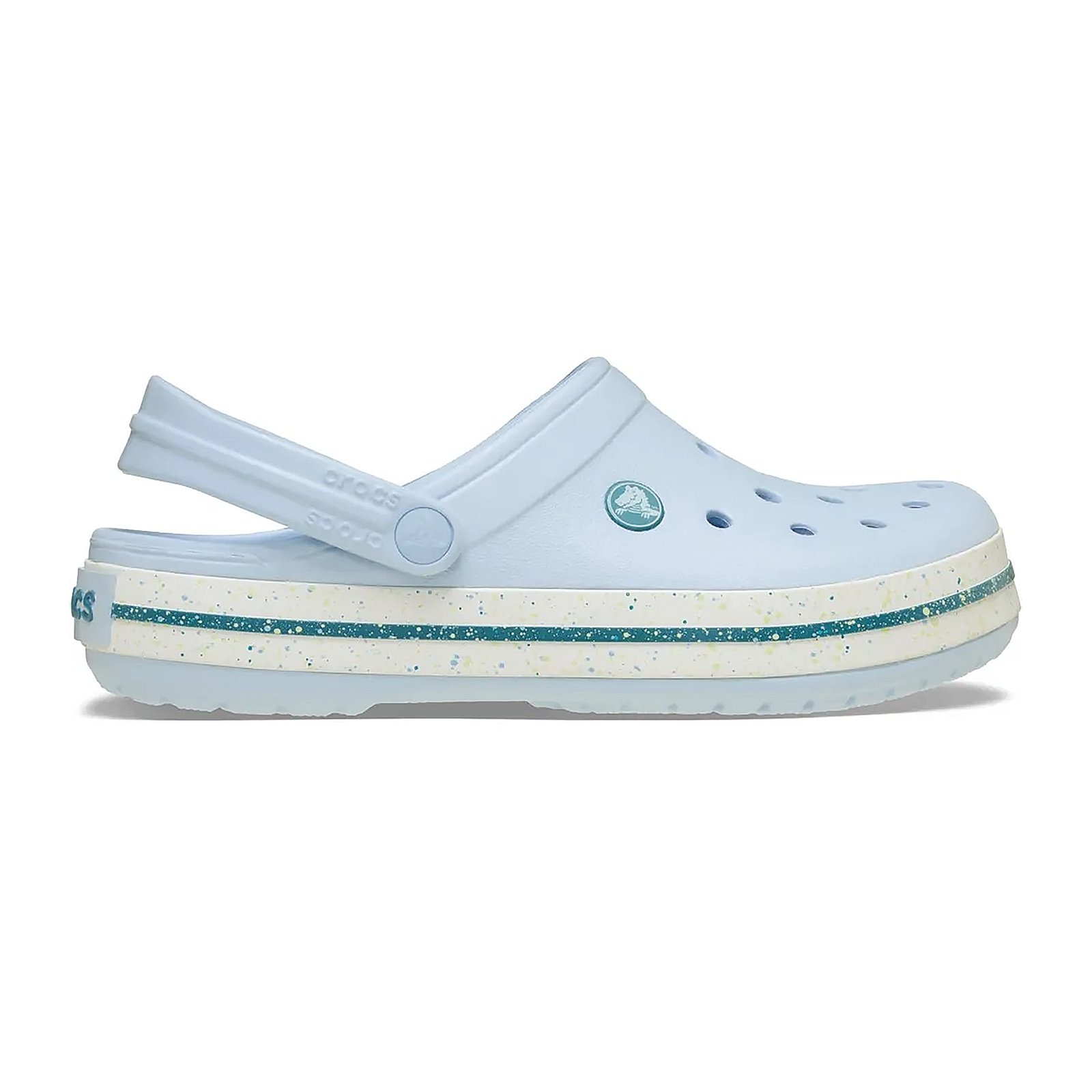 Crocs Crocband Feminino Clog Speckled Band Frost Blue Azul Claro - Loja ...