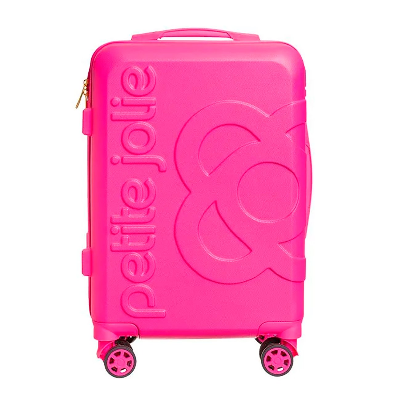 Mala Petite Jolie Feminina Pequena Rosa Pink com Rodinhas - Loja ...