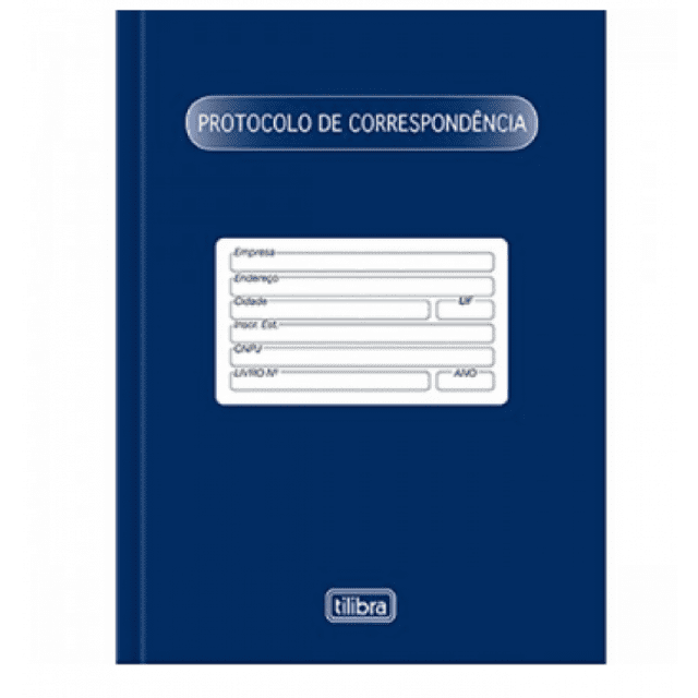 Livro Protocolo De CorrespondÊncia Tilibra Com 104 Folhas Atacadão Mec
