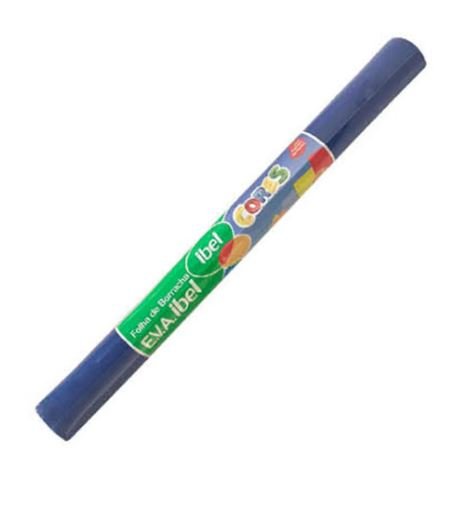 BORRACHA EVA IBEL 40X48 ROLO AZUL | Atacadão Mec
