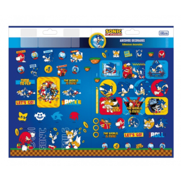 ADESIVO TILIBRA DUPLO SONIC | Atacadão Mec
