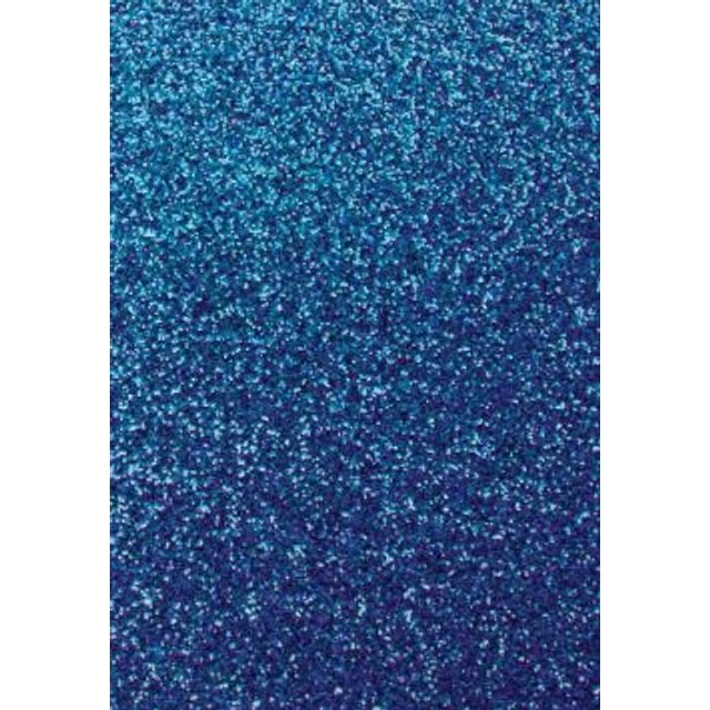 PLACA DE BORRACHA EVA ADESIVA COM GLITTER AZUL ROYAL 20X30 SELLER ...