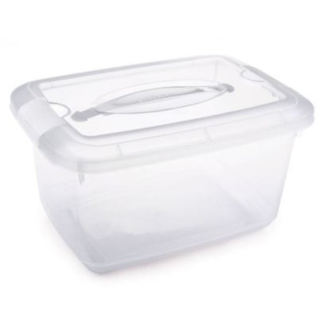 CAIXA BOX VISION COM ALÇA PLASÚTIL 5,2 LITROS | Atacadão Mec